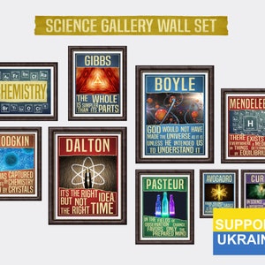 Chemistry Poster Science Art, Chemistry Prints Science Teacher Gift ...