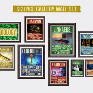 Biology Science Art Сollege Dorm Decor / Biology Decor Science | Etsy