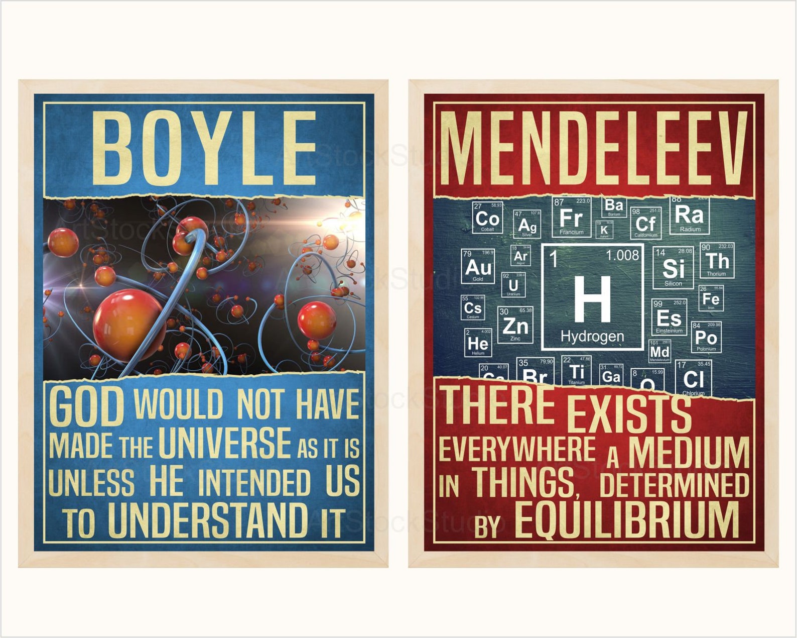Chemistry Decor | Famous Chemists Printable Posters | Inspiration Quote ...
