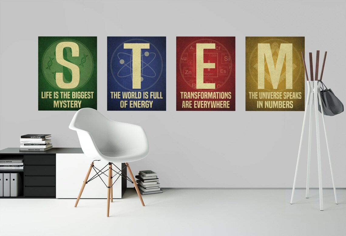 Stem Posters Science Classroom Decor STEM Decor Classroom - Etsy