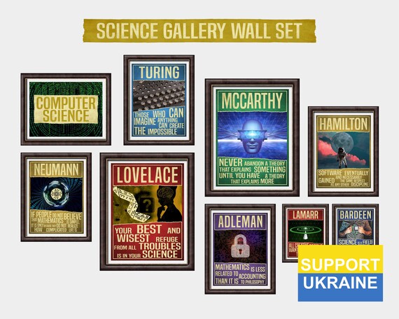 Computer Science Art Classroom Decor / Science Theme Computer - Etsy