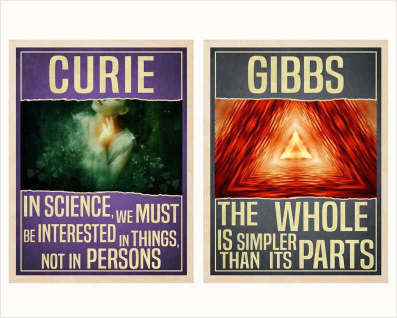Chemistry Decor | Famous Chemists Printable Posters | Inspiration Quote ...