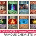 Chemistry Decor Famous Chemists Printable Posters - Etsy