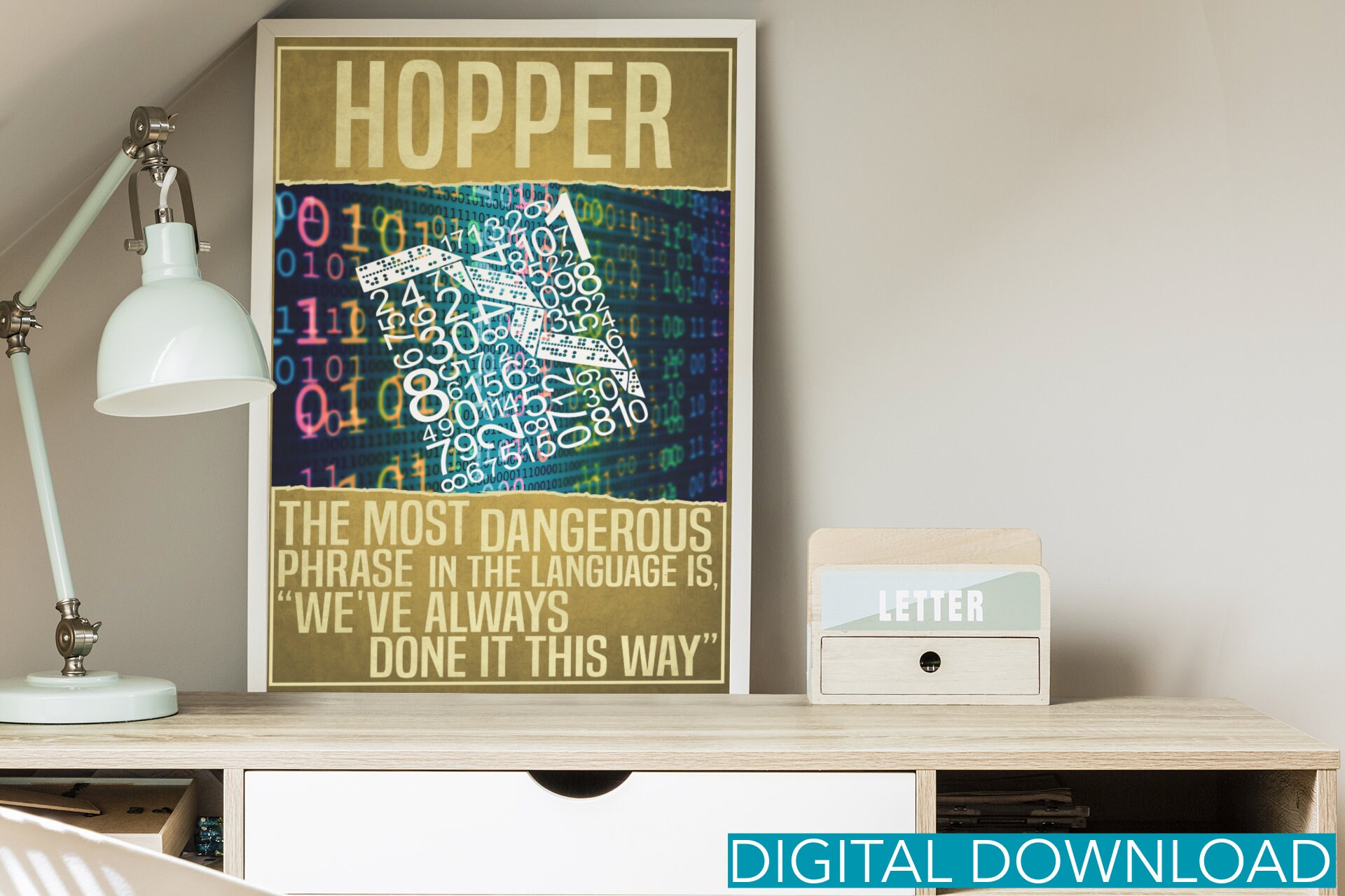 Science Print Computer Science Educational Posters Dorm Room Decor ...