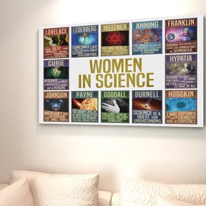Women in Science, Women in STEM, Science Print, Science Quotes, Science ...