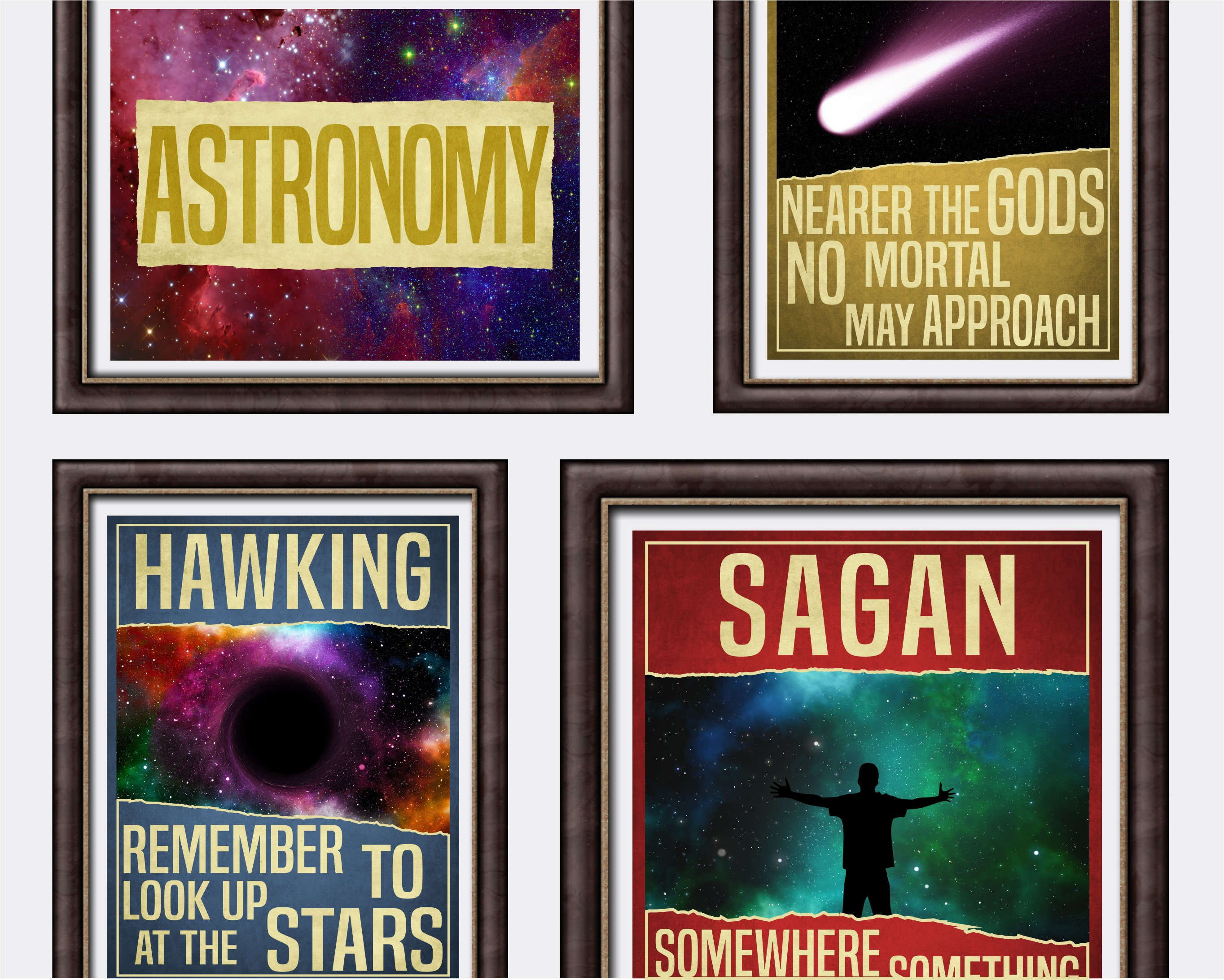Astronomy Poster Outer Space Decor Science Print Science - Etsy