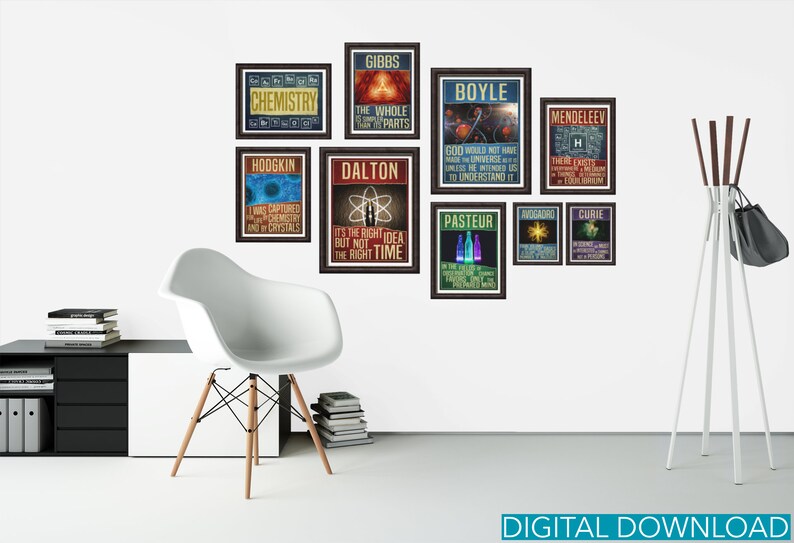 Chemistry Poster Science Art Chemistry Prints Science Teacher - Etsy