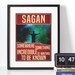 Astronomy Science Art Space Theme Teacher Gift / Carl Sagan - Etsy