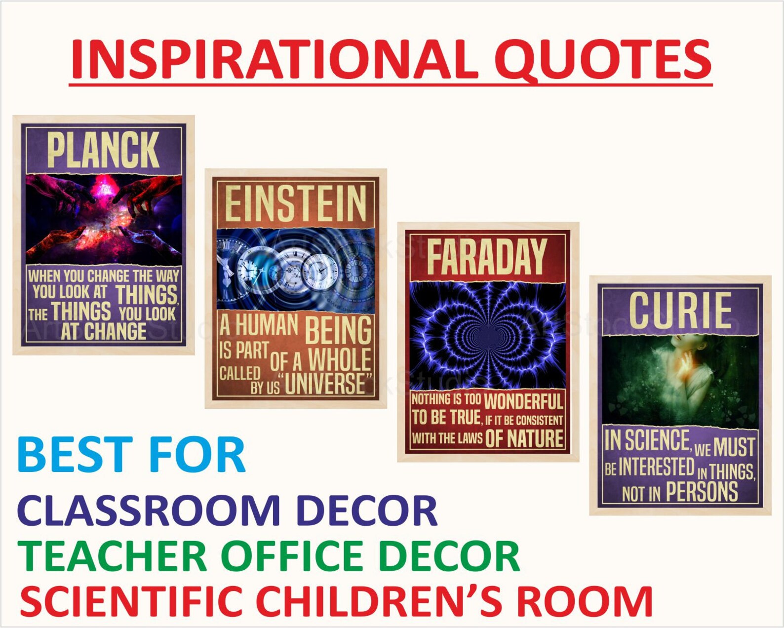 Famous Physics Printable Posters | Inspiration Physics Quote Posters ...