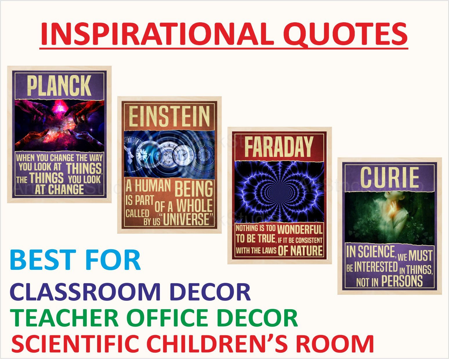 Famous Physics Printable Posters | Inspiration Physics Quote Posters ...