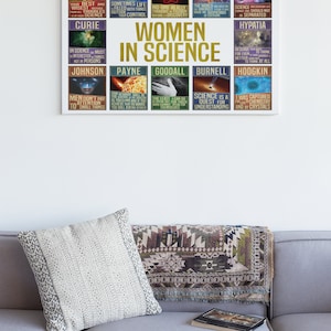 Women in Science, Women in STEM, Science Print, Science Quotes, Science ...