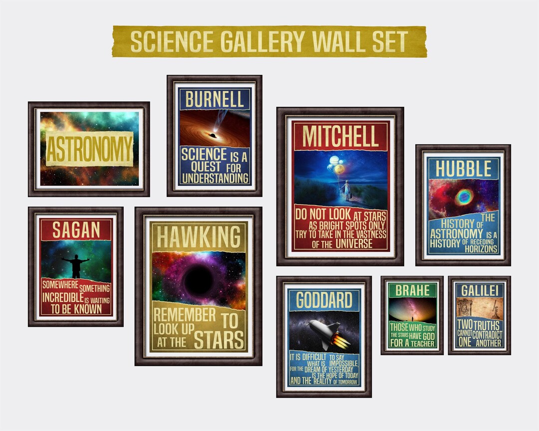 Space Themed Room, Astronomy Art, Outer Space Decor, Kids Room Decor ...