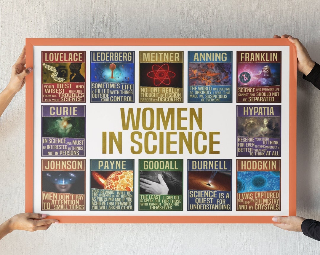 Women in Science, Women in STEM, Science Print, Science Quotes, Science ...