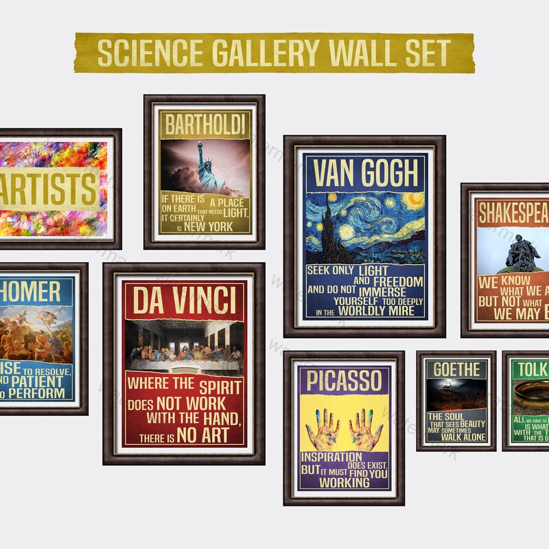 Famous Artists - Etsy