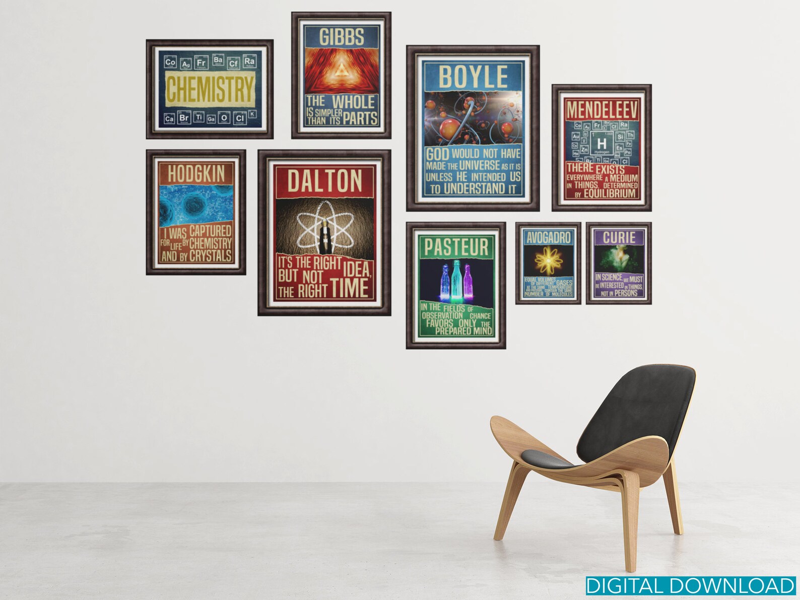 Chemistry Poster Science Art Chemistry Prints Science Teacher - Etsy