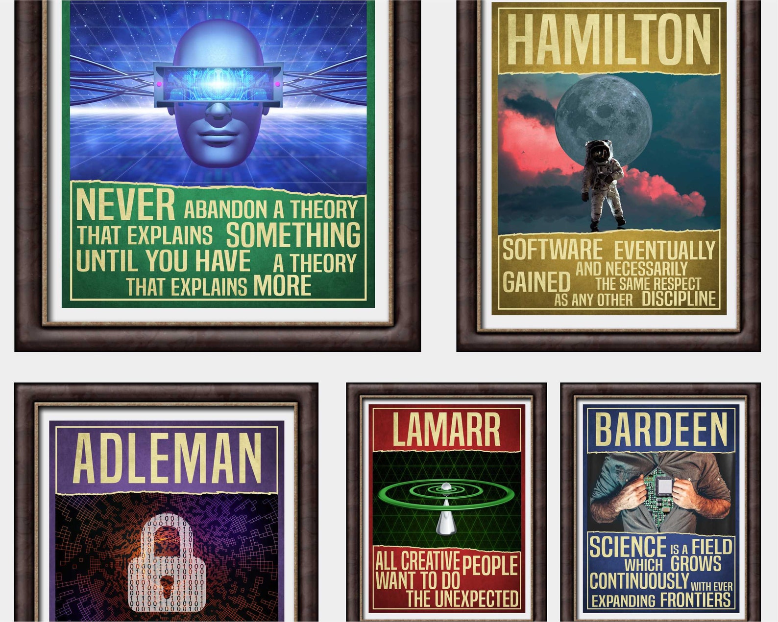 Computer Science Art Classroom Decor / Science Theme Computer Geek Gift ...