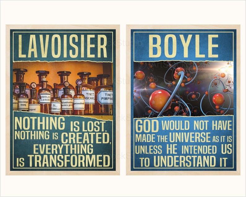 Chemistry Prints Science Poster Chemistry Decor Science Print Famous ...