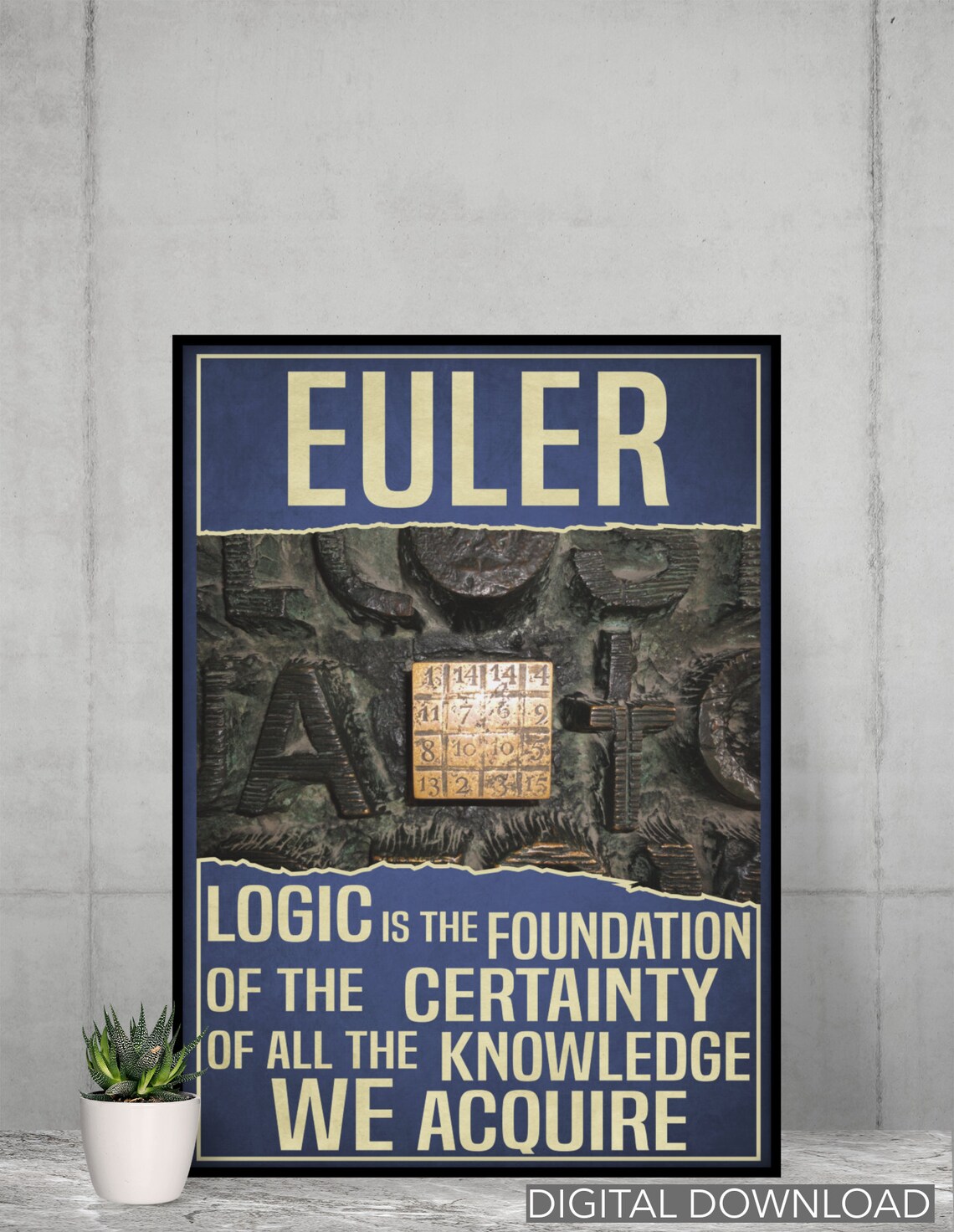 Math Poster Science Art Classroom Decor Teacher Gift / - Etsy