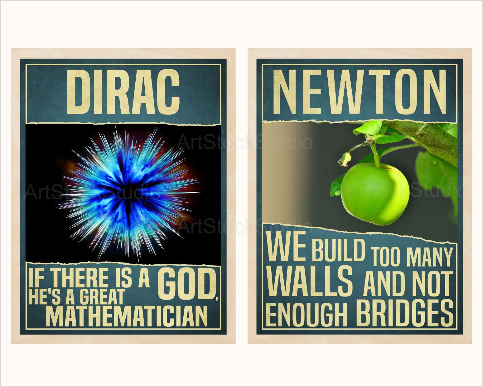 Famous Physics Printable Posters Inspiration Physics Quote Posters for ...