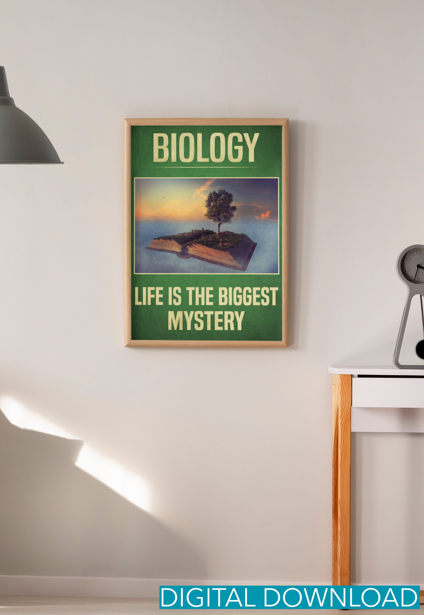 Biology Classroom Decor Science Art Biology Science Poster - Etsy