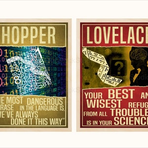 Computer Science Art Teacher Gift / Science Poster Classroom Decor ...