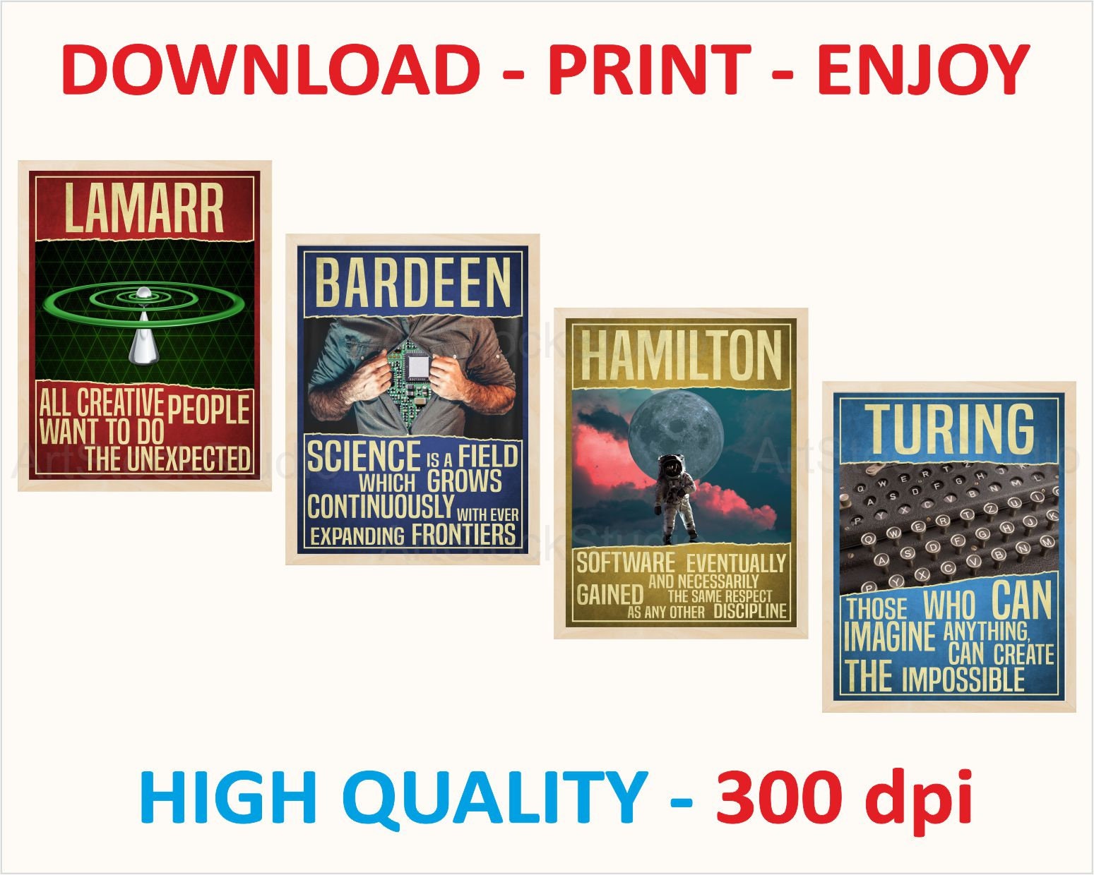 Computer Science Art, Coding Decor, Programmer Gift, Science Poster ...