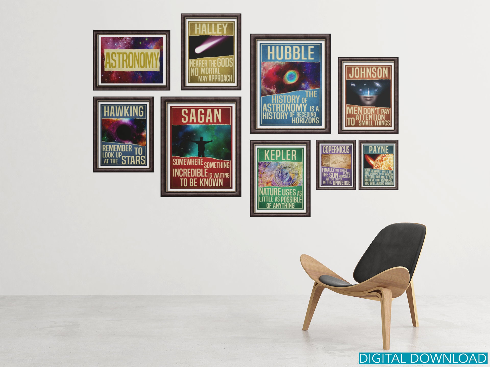 Astronomy Poster Outer Space Decor Science Print Science - Etsy
