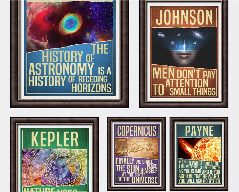 Astronomy Poster Outer Space Decor Science Print Science - Etsy