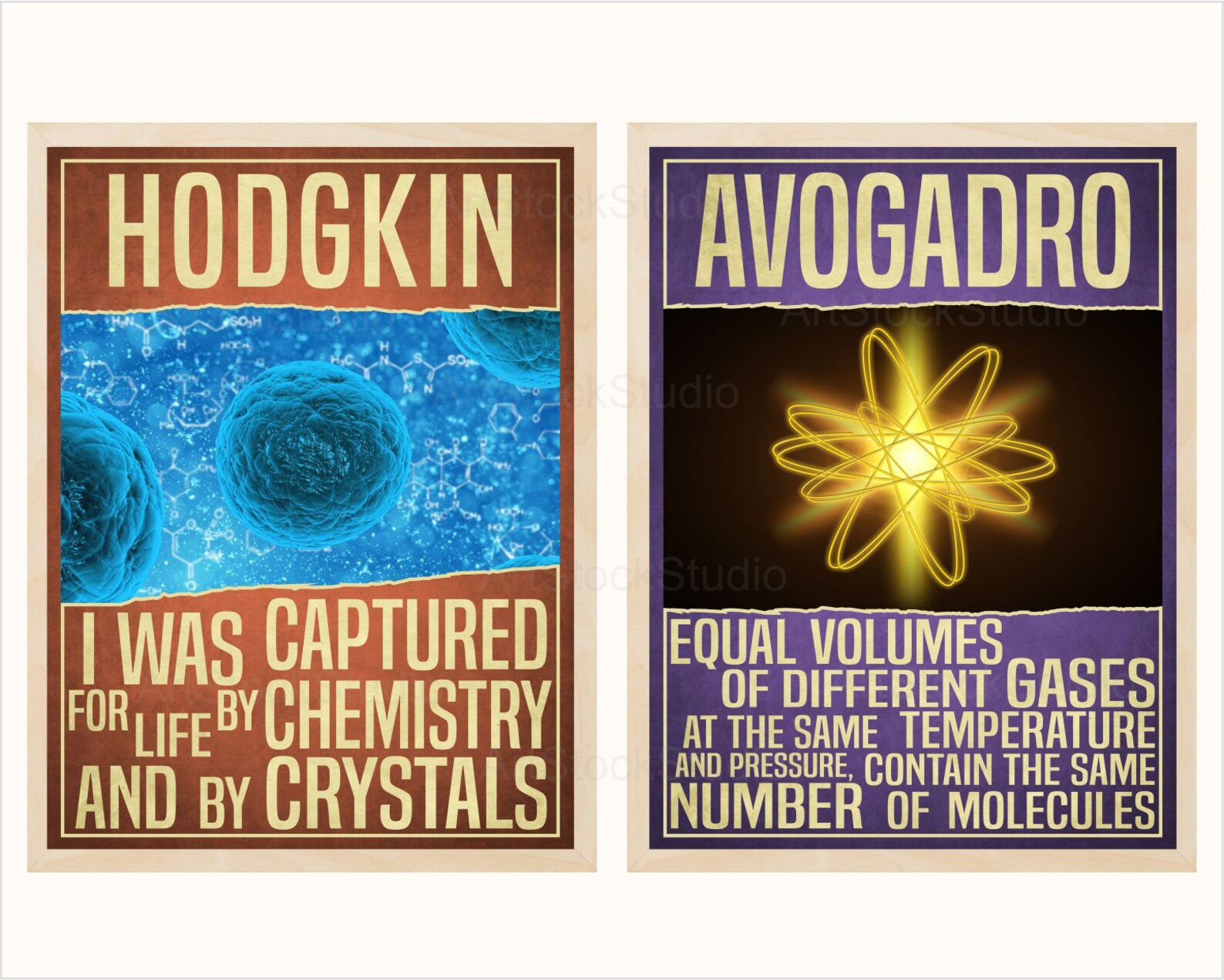 Chemistry Decor | Famous Chemists Printable Posters | Inspiration Quote ...