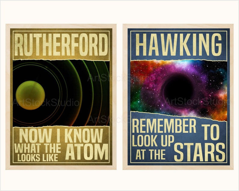 Famous Physics Printable Posters | Inspiration Physics Quote Posters ...