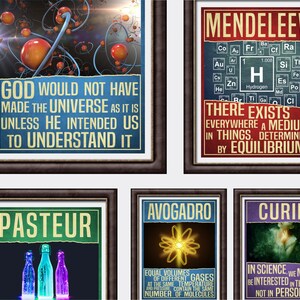 Chemistry Poster Science Art, Chemistry Prints Science Teacher Gift ...
