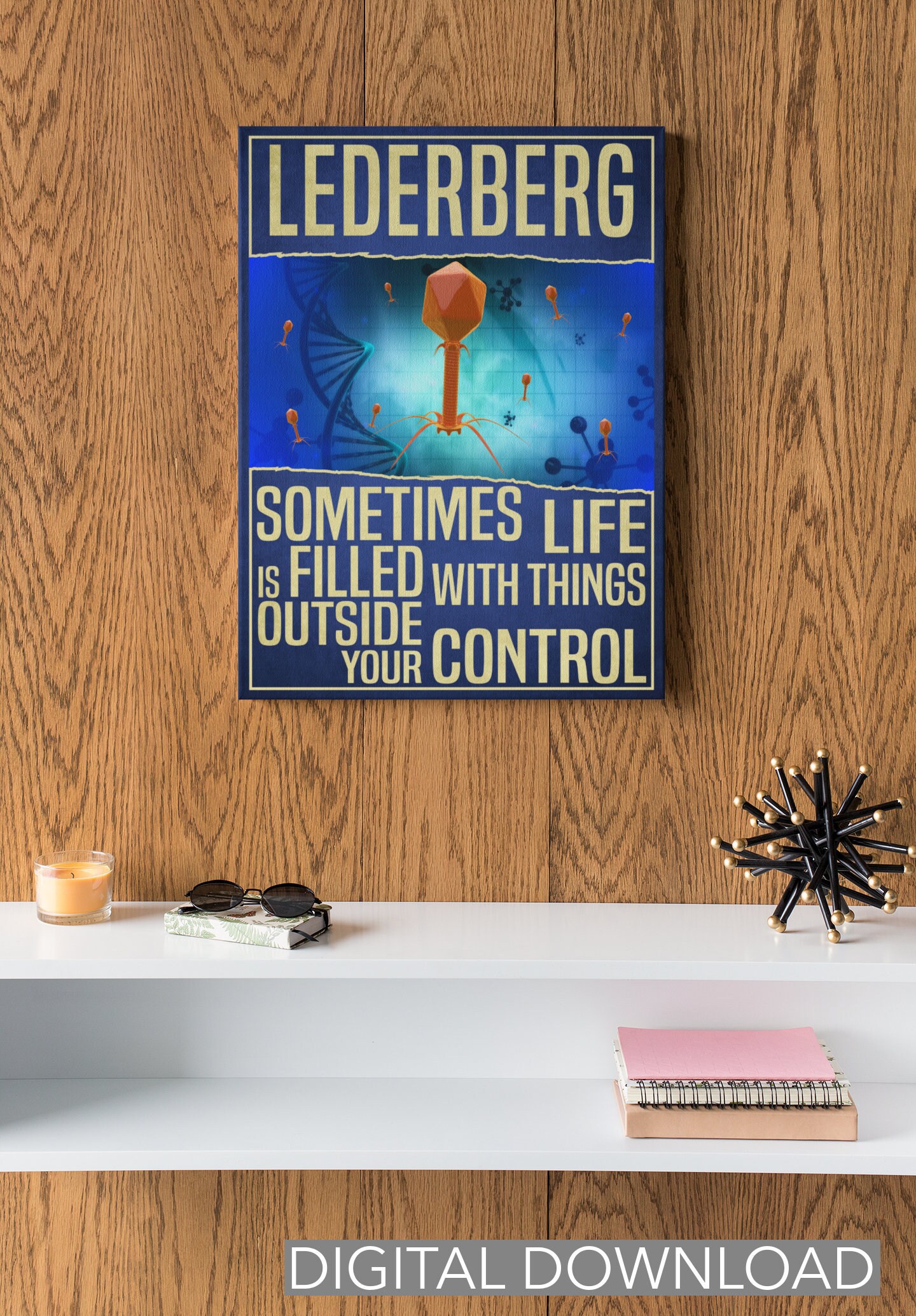 Biology Poster Science Art Teacher Gift Microbiology Classroom - Etsy