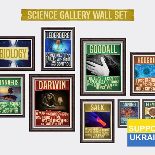 Biology Prints Science Poster / Biology Decor Science Print / | Etsy