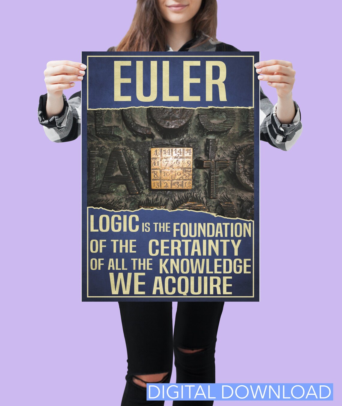 Math Poster Science Art Classroom Decor Teacher Gift / - Etsy