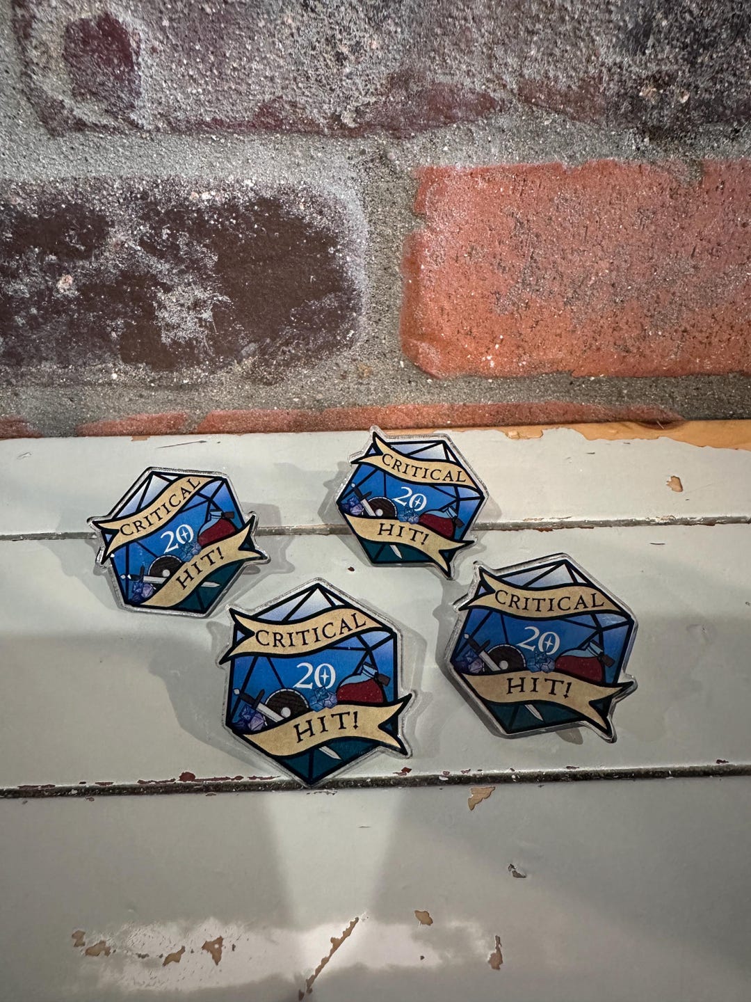 Critical Hit Pins! - Etsy