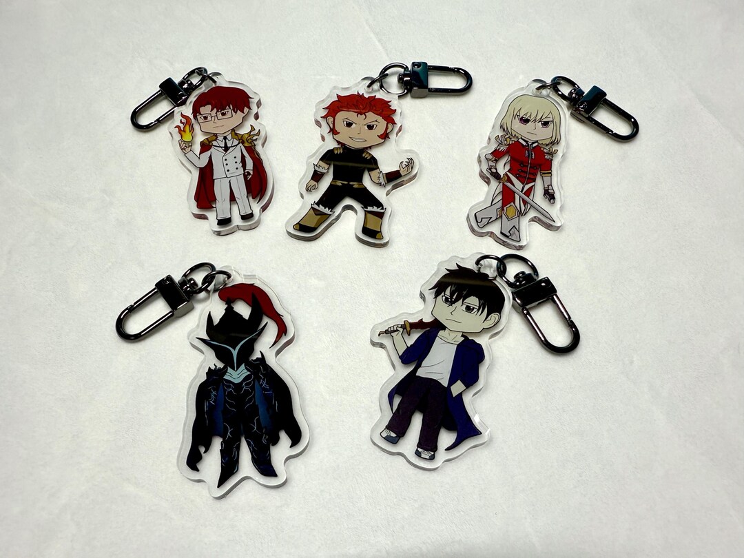 2.5” Solo Leveling Keychains - Etsy