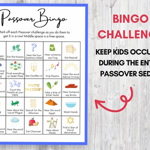 Passover Activity Pack Printables, Canva Editable Template for ...