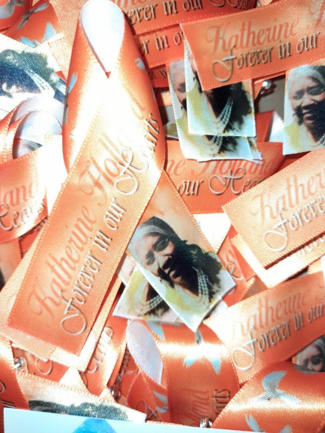 Sublimation Rest in Peace Ribbons Memorial Ribbon Template - Etsy