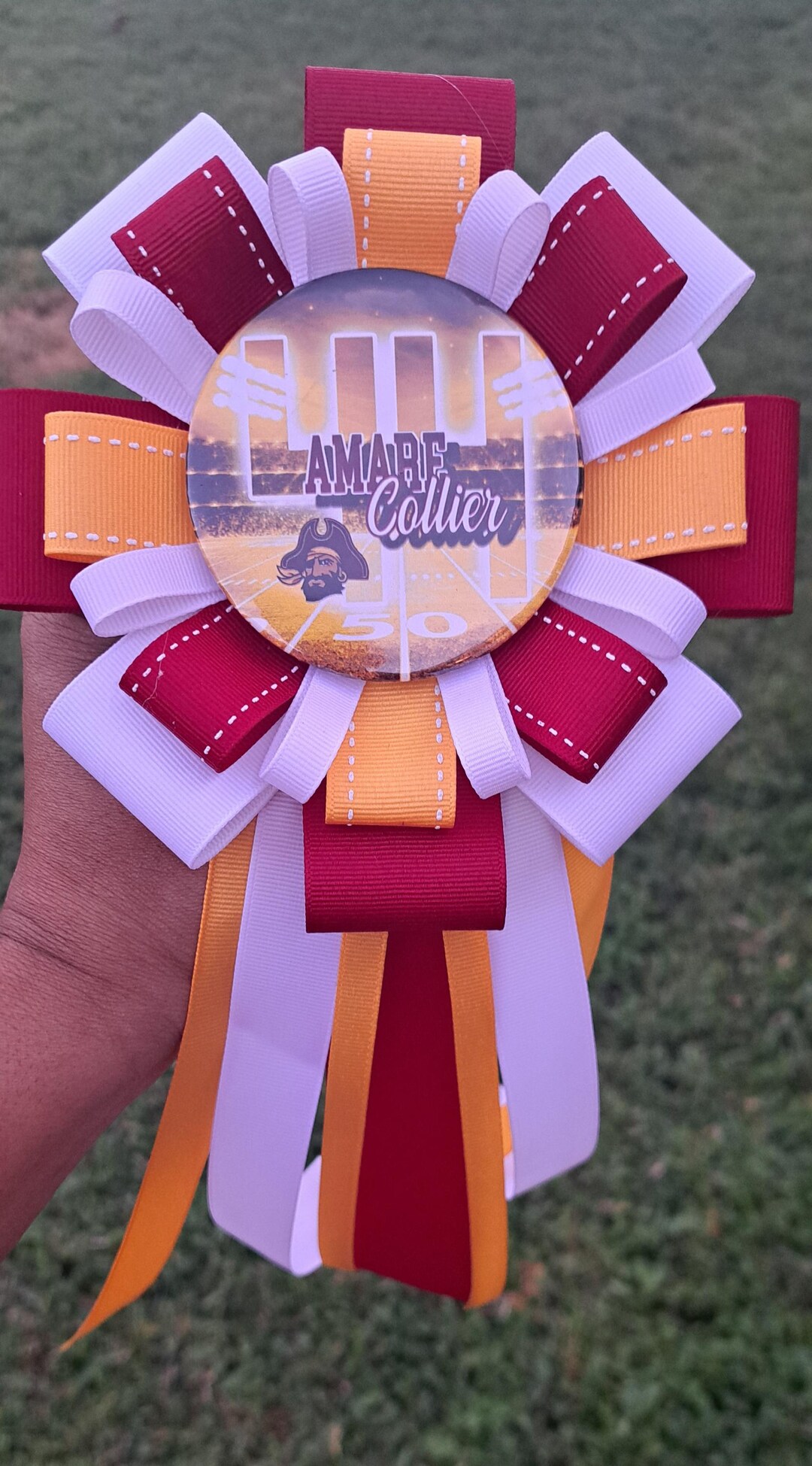 Custom Graduation Memorial Button With Ribbon - Etsy