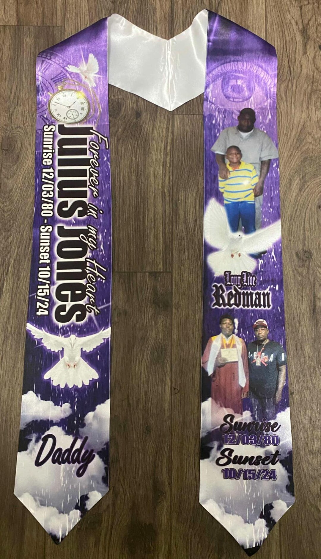 Faster Shipping Available by Request.. Custom 3d Stole With Pictures ...