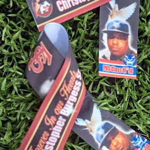 Customized Memorial Ribbons, Funeral Ribbons, Rest in Peace Trinket ...