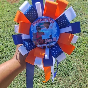 Custom Graduation Memorial Button With Ribbon - Etsy
