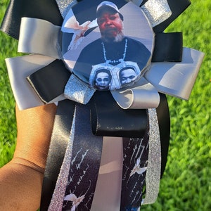 Custom Graduation Memorial Button With Ribbon - Etsy