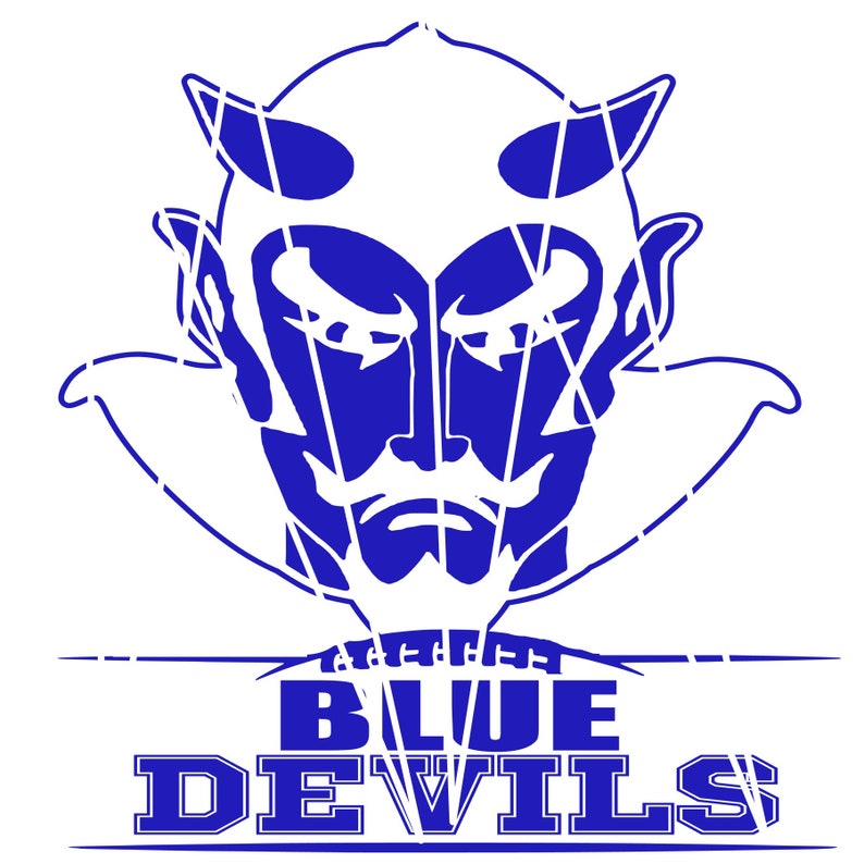 Blue Devils PNG and SVG - Etsy