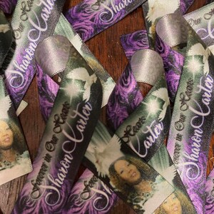 Sublimation Rest in Peace Ribbons, Memorial Ribbon Template Photoshop ...