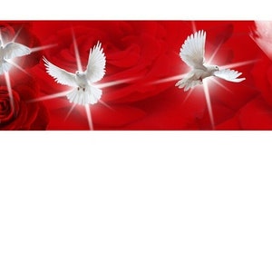 Sublimation Rest in Peace Ribbons, Memorial Ribbon Template Photoshop ...