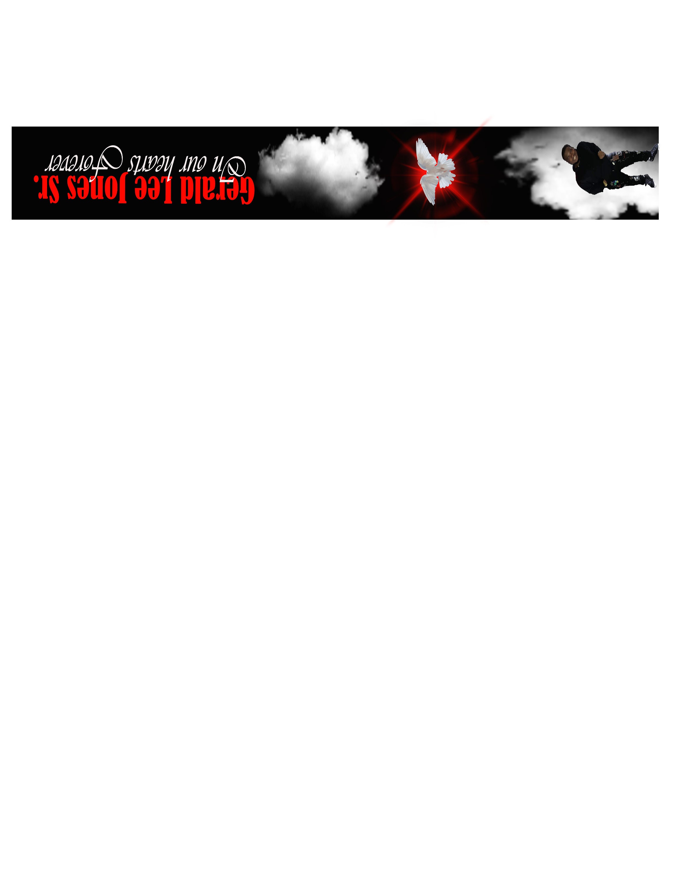 Sublimation Rest in Peace Ribbons, Memorial Ribbon Template Photoshop ...