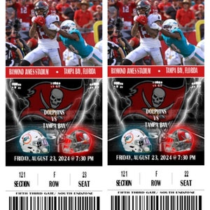 Editable Football Ticket Template, Customizable Ticket, College ...
