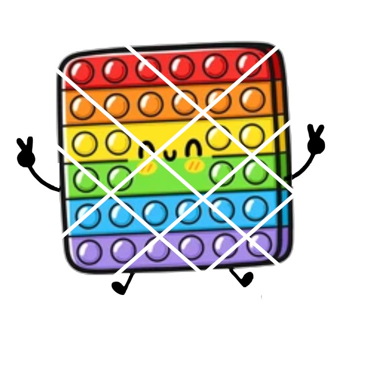 Pop It Fidget Toy, Clipart, Printable, PNG and SVG for Tshirts - Etsy