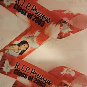 Sublimation Rest in Peace Ribbons, Memorial Ribbon Template Photoshop ...
